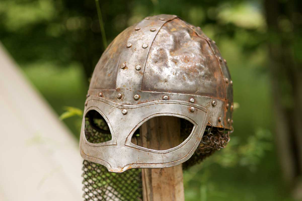 The Viking Village at Birka in Stockholm, Sweden